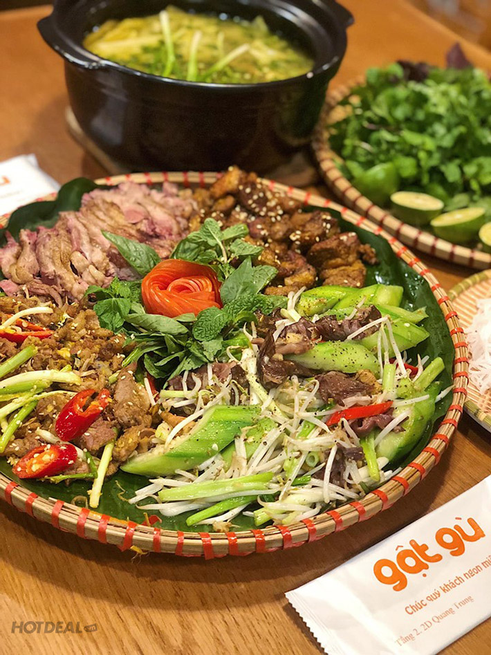 VOUCHER GIẢM GIÁ ÁP DỤNG TOÀN MENU TẠI GẬT GÙ QUÁN 2D