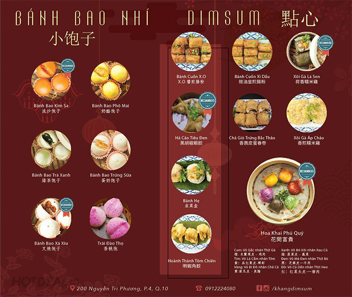 Khang Dimsum Bar- Buffet Dimsum Cao Cấp & Lẩu Trung Hoa Thượng Hạng Hơn ...