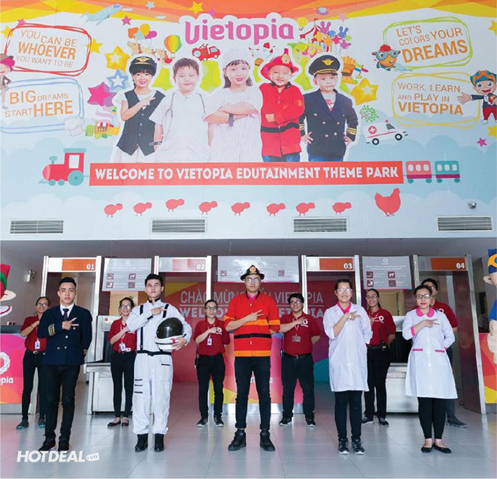 Vietopia - Khu Vui Chơi Hướng Nghiệp Lớn Nhất Châu Á