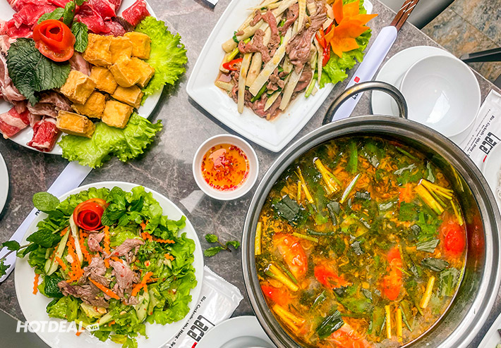 Laca 24 - Set Lẩu Riêu Cua Bò Sườn Sụn Dành Cho 3-4 Người
