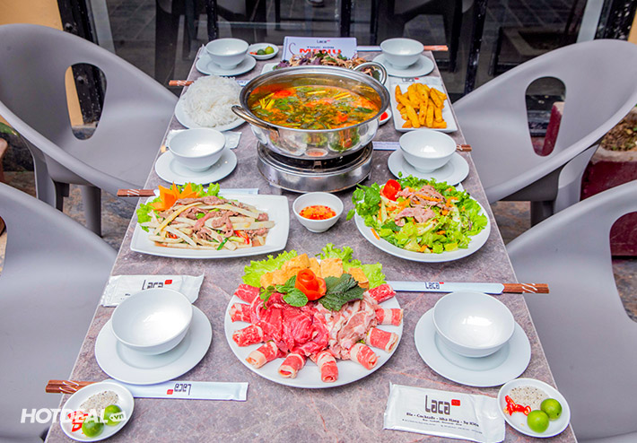 Laca 24 - Set Lẩu Riêu Cua Bò Sườn Sụn Dành Cho 3-4 Người
