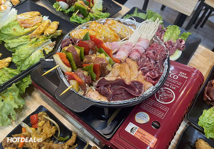 DK Buffet - Buffet Nướng Lẩu Trưa/ Tối Hơn 40 Món Đặc Sắc