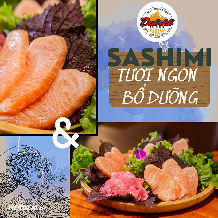 Dedi Deli Aeon Mall Hải Phòng - Buffet Nướng Lẩu, Sashimi Cao Cấp