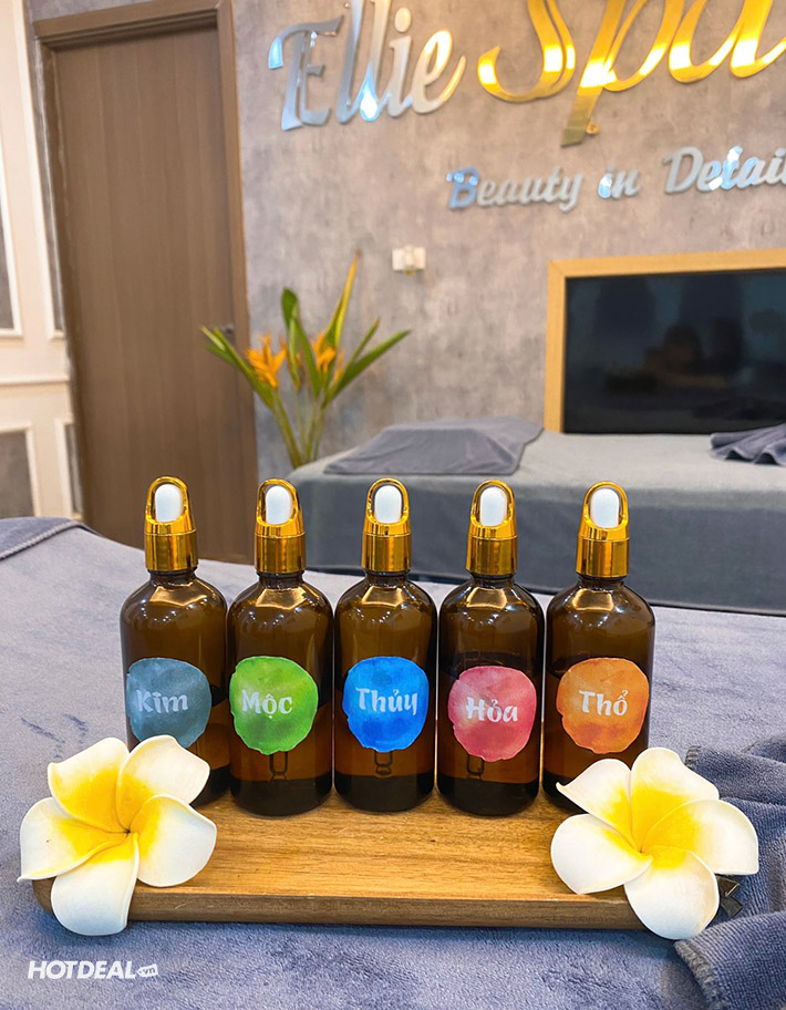 Ellie Spa - Massage Body Trị Liệu 5 Loại Tinh Dầu Ngũ Hành