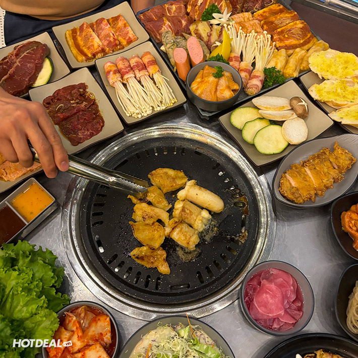 Kangbil BBQ - Buffet Bò Tươi Nướng Than Chuẩn Hàn Quốc